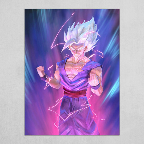 Beast Gohan Fan Art | Dragon Ball Super: Super Hero by Regis Lee