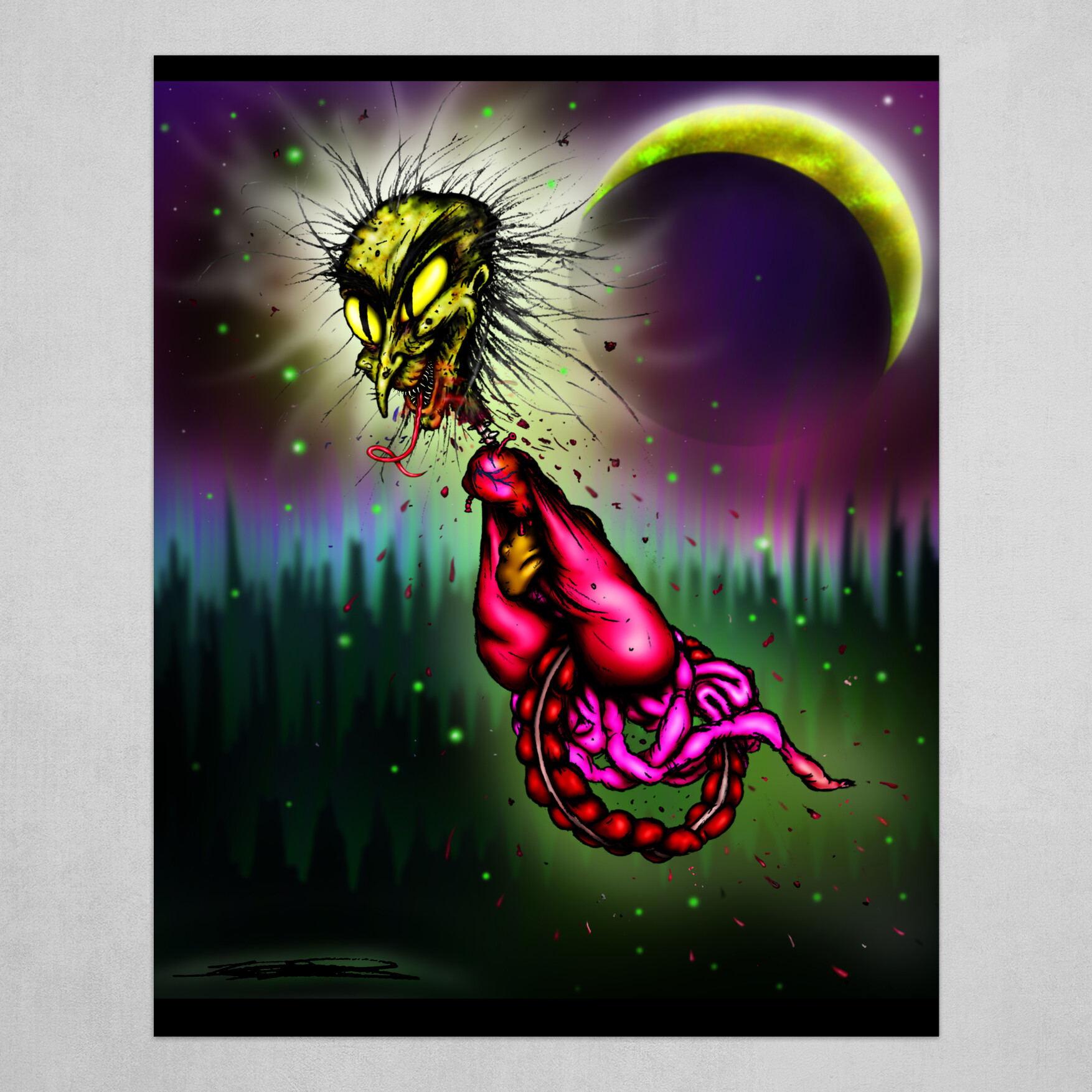 Apocalypse Cartoons Illustrations - The Krasue