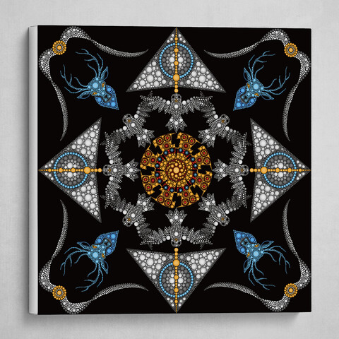 Harry Potter Mandala by Adeline Duterre