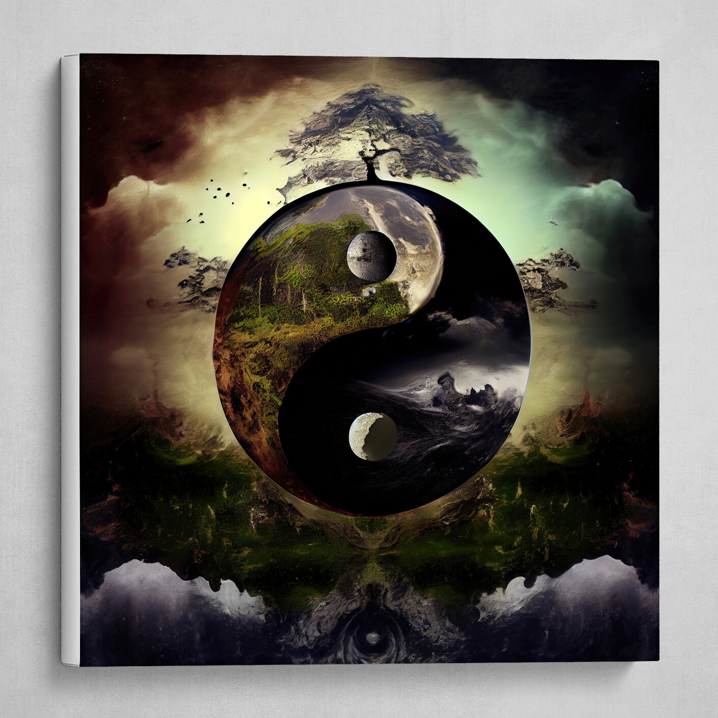 Art by Kaal - Ying and Yang Planet #5