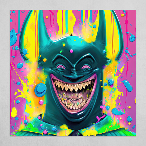 The Bat Who Laughs At Themselves Issue 2 - Psychedelic Comic Book ...