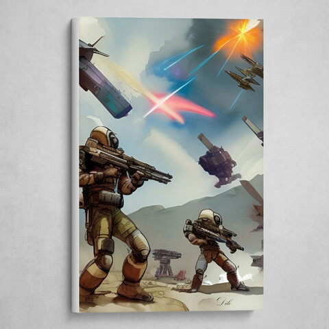 SPACE INFANTRY by Stefano di lorito