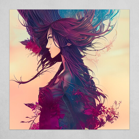 Violet Vibes by Ariya AI Images