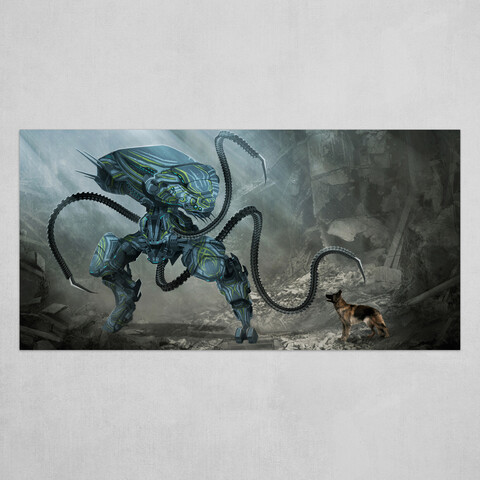 Alien Mech Invasion / 2 of 3 by Tom Cross