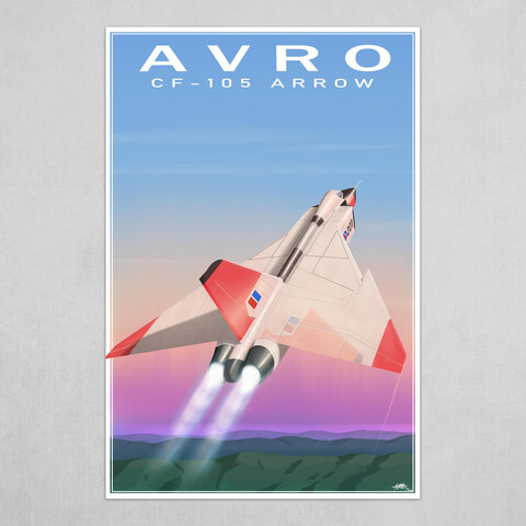 Avro Arrow small font by Masu