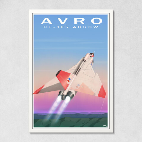 Avro Arrow small font by Masu