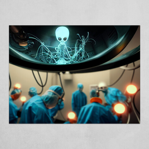 The alien surgery by Pato