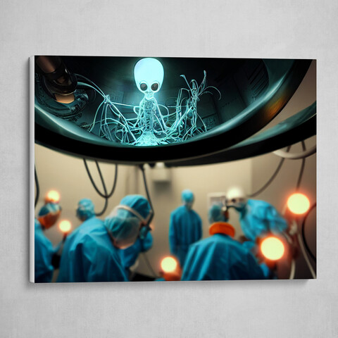 The alien surgery by Pato