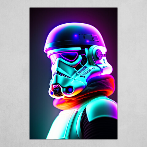 Stormtrooper Neon force by Lotus