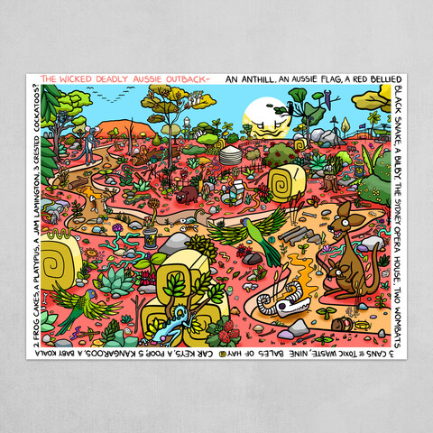 Wicked Deadly Aussie Outback - Treasure Hunt by Azzurro Batic