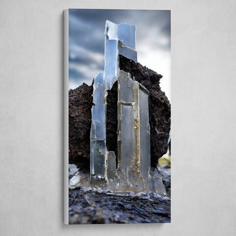 AI reimaining of "Open Doors" monument by alex2alex