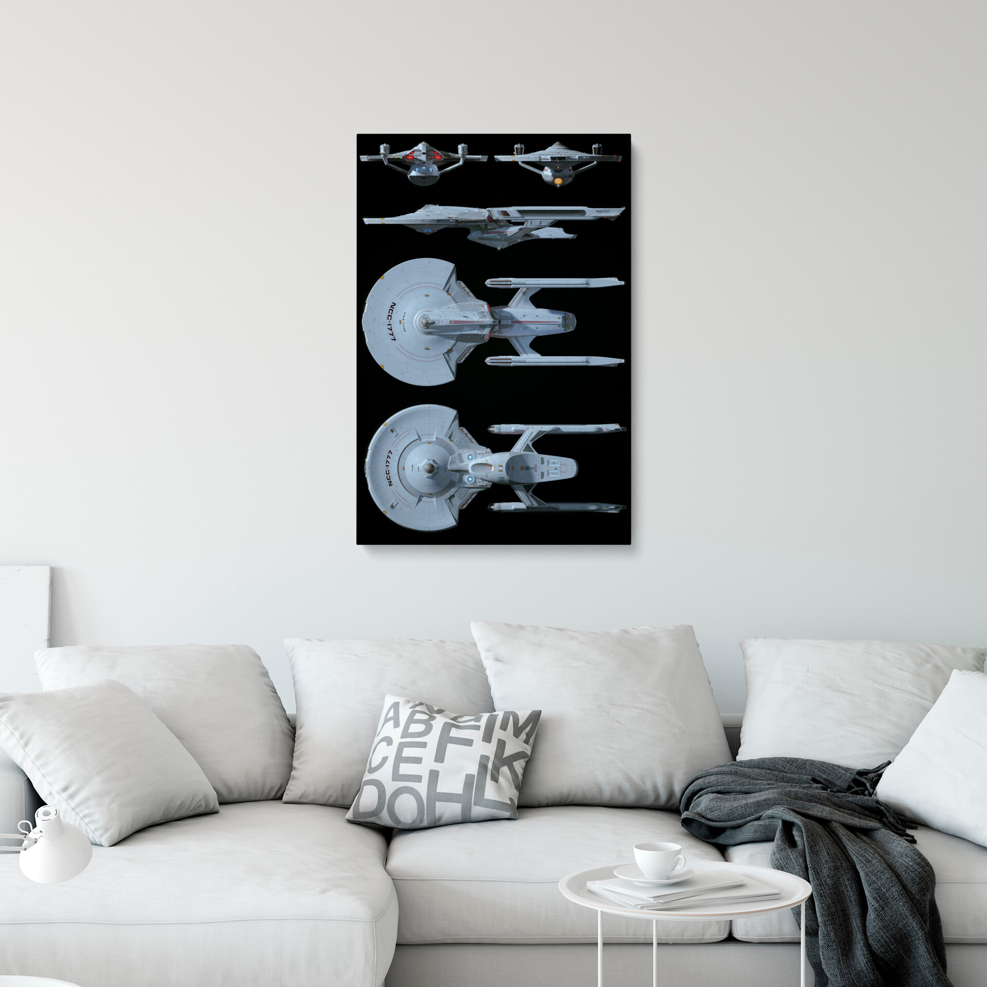 Howard Day - USS Titan, NCC-1777 Orthographic Renders