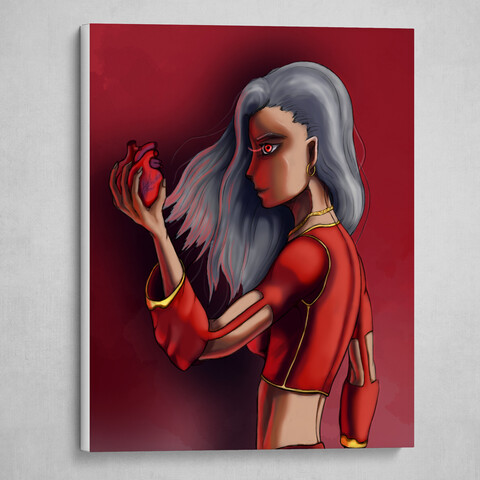 crimson rage by aconite_ink