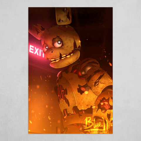 The Rise of Springtrap by BlueJi