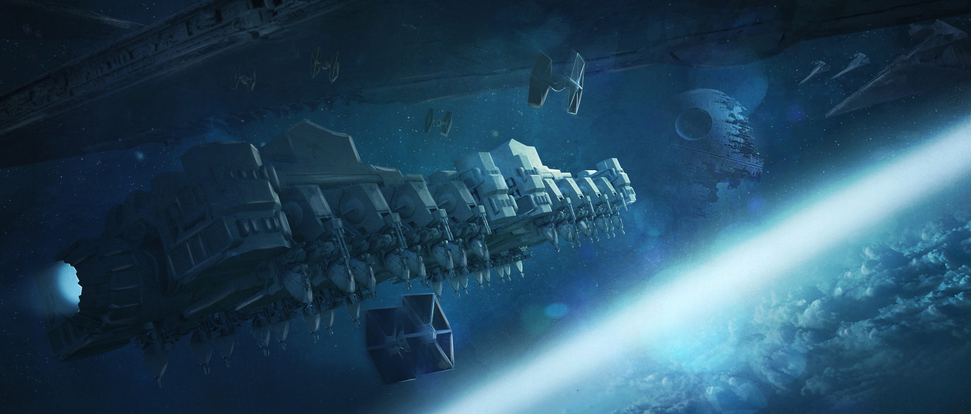 ATST Transport Transporting the ATST's to the Moon of Endor by Guillem ...