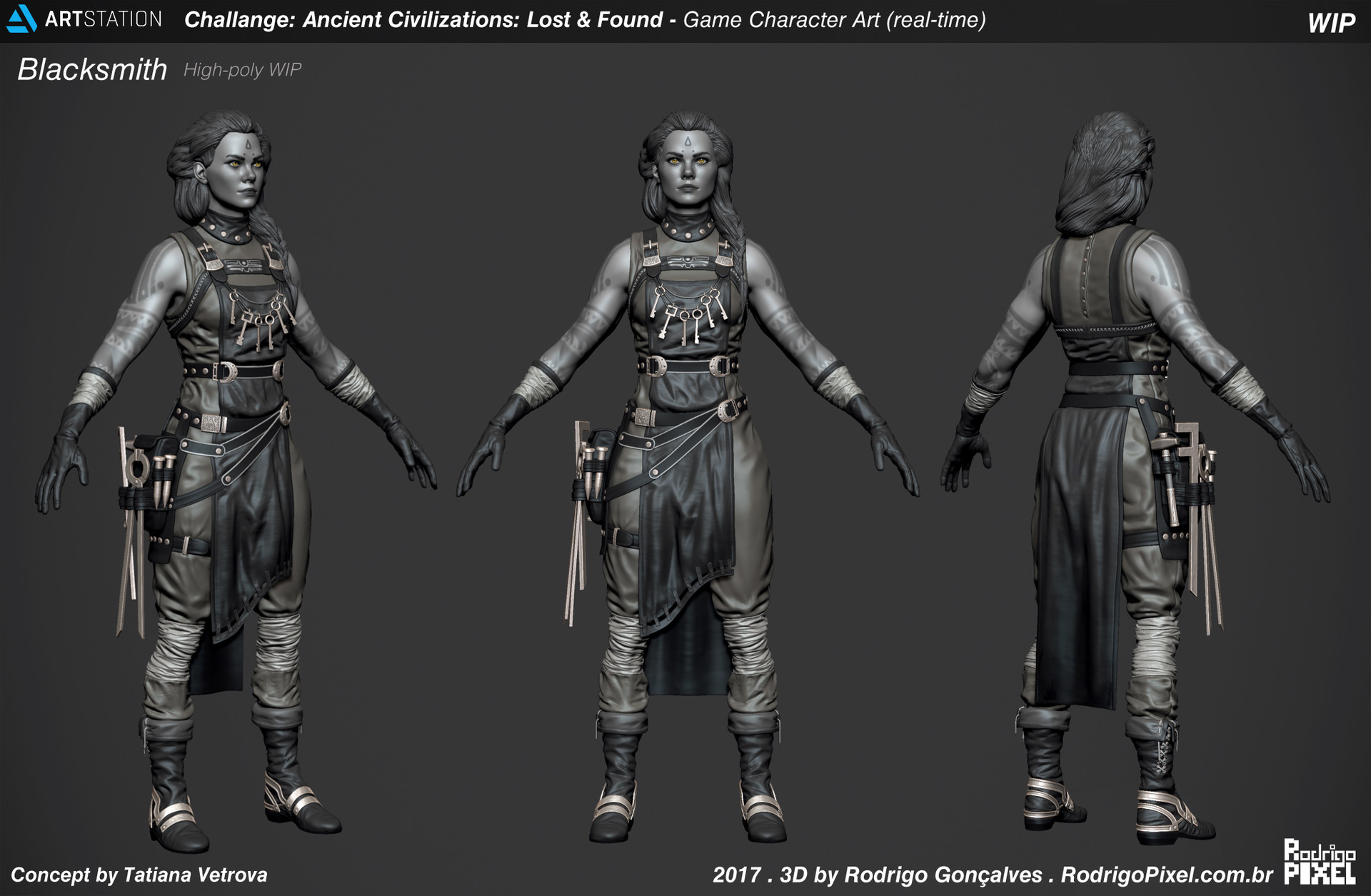 blacksmith_highpoly_wip_body_02.jpg (1920×1255)-花瓣网