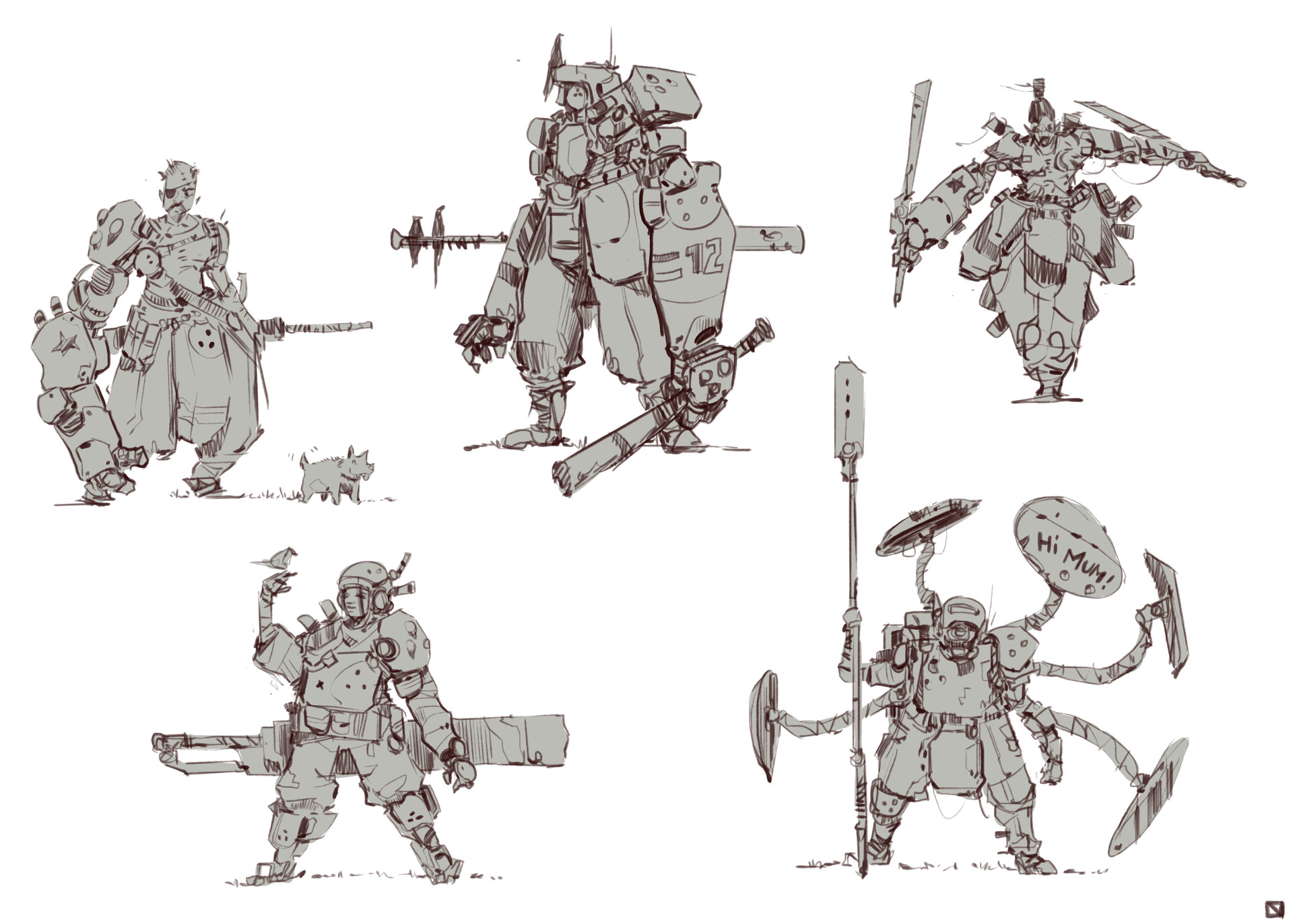 Gareth Davies's submission on Beyond Human - Character Design ...