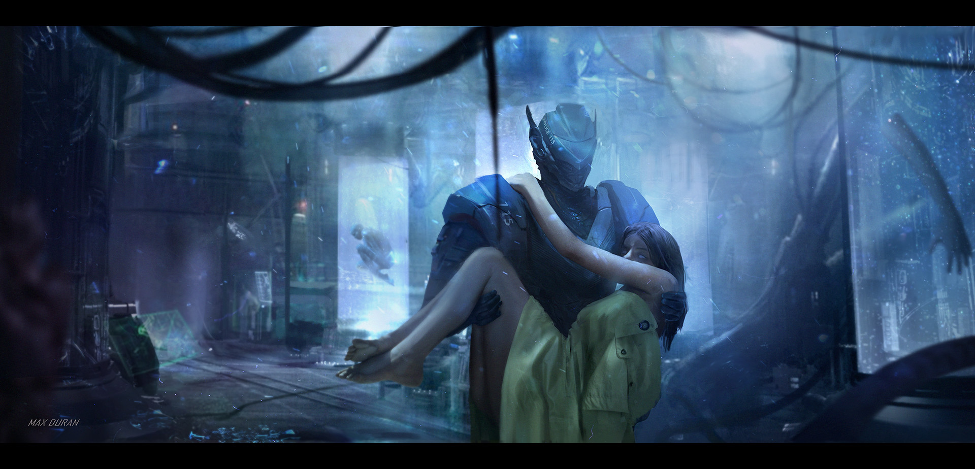 Max Duran's submission on Beyond Human - Keyframe Concept Art : Challenge submission by Max ...