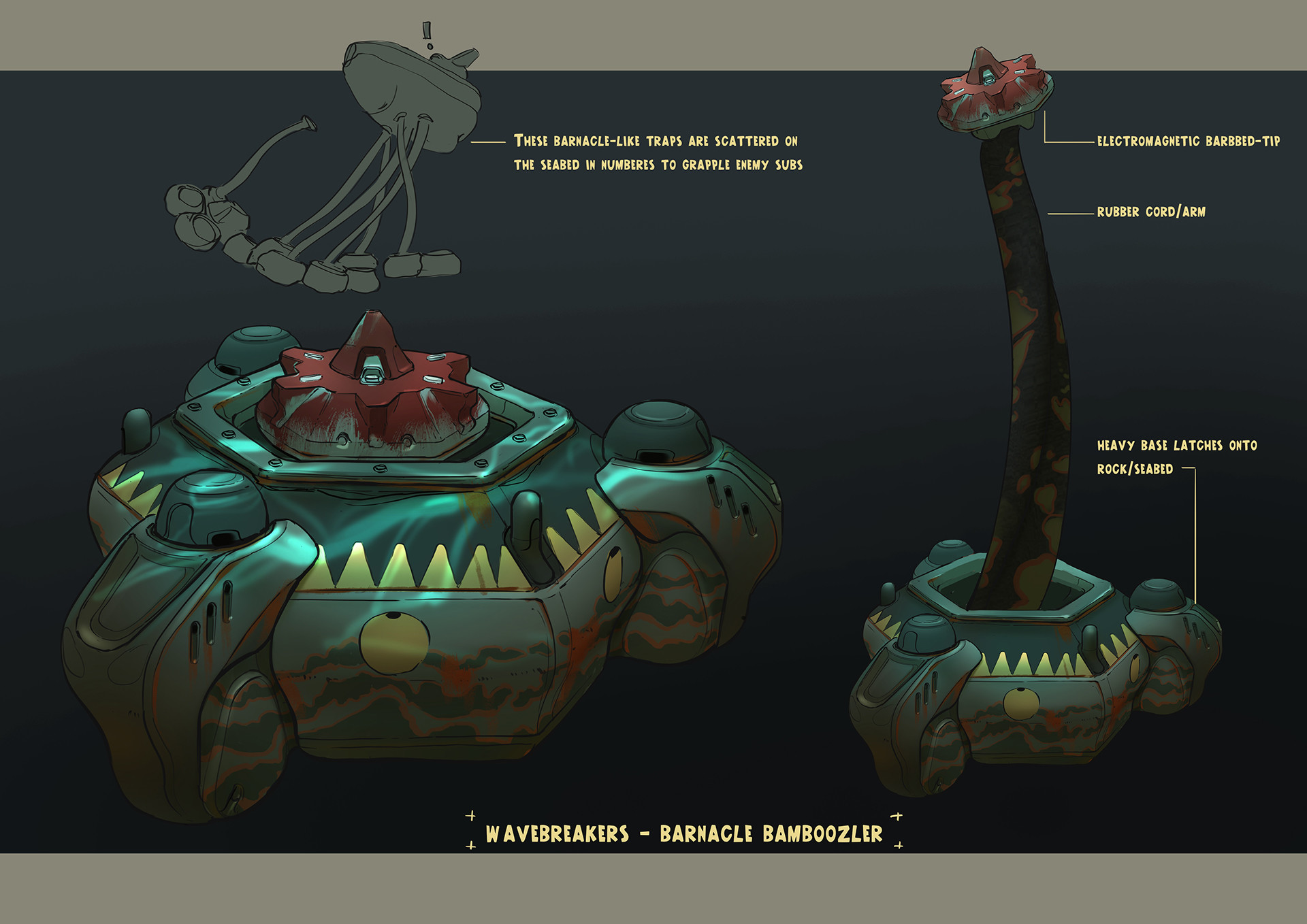 Braydan Barrett's submission on Beneath the Waves - Prop Design ...