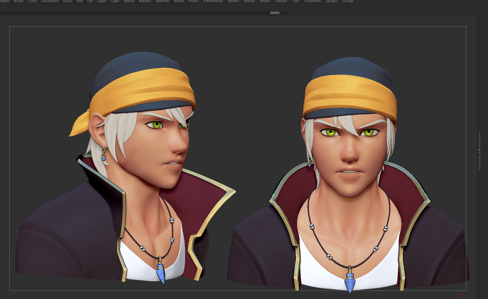 ArtStation - Locke WIP