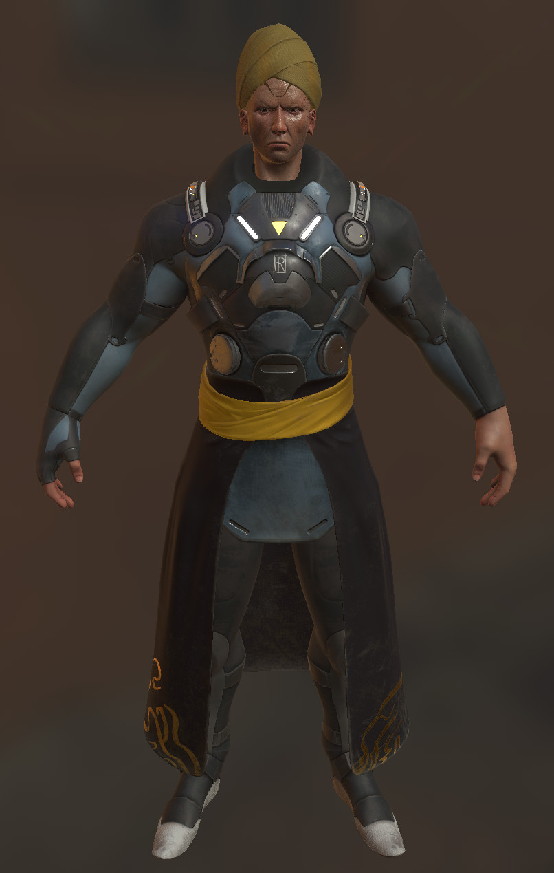 ArtStation - Mold 3D Character Creation for Video Games Project WIP