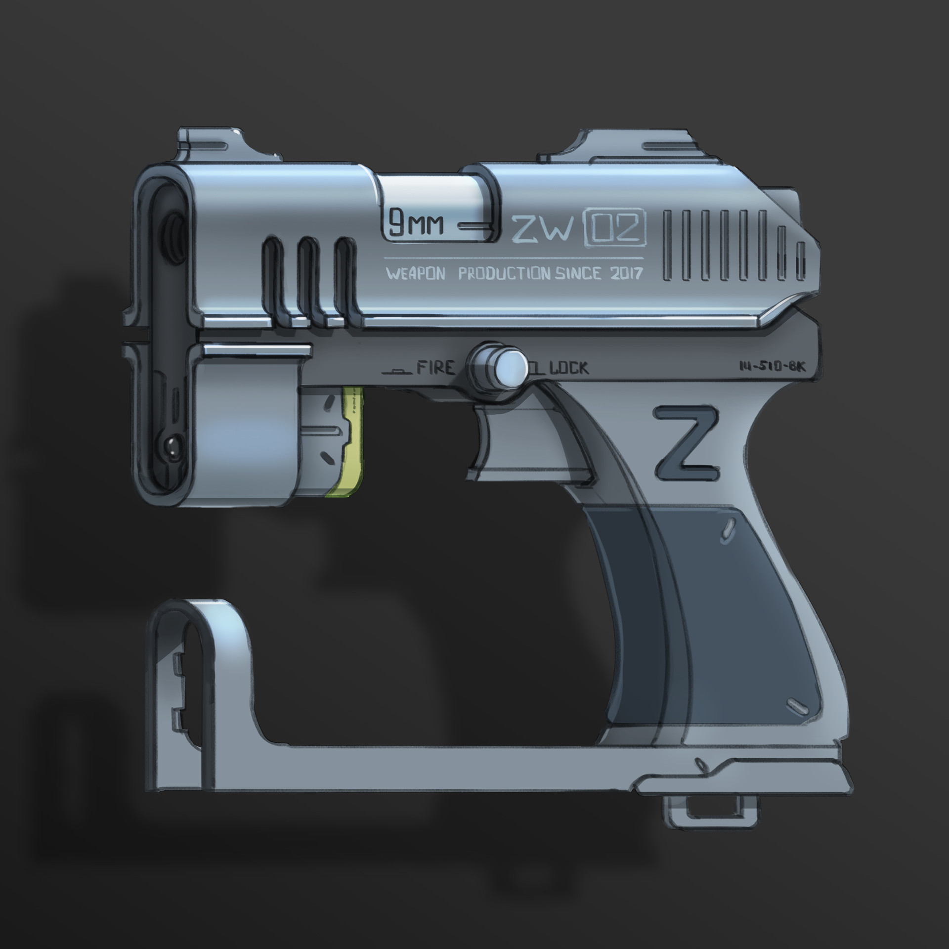 ArtStation - Pistol