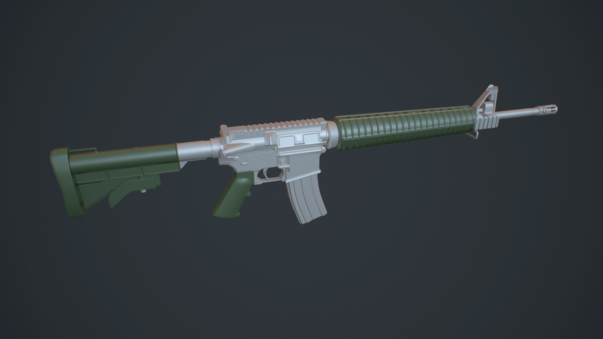 Günther Feldbaumer - Modeling the C7A2 – a canadian AR-15 – Work in ...