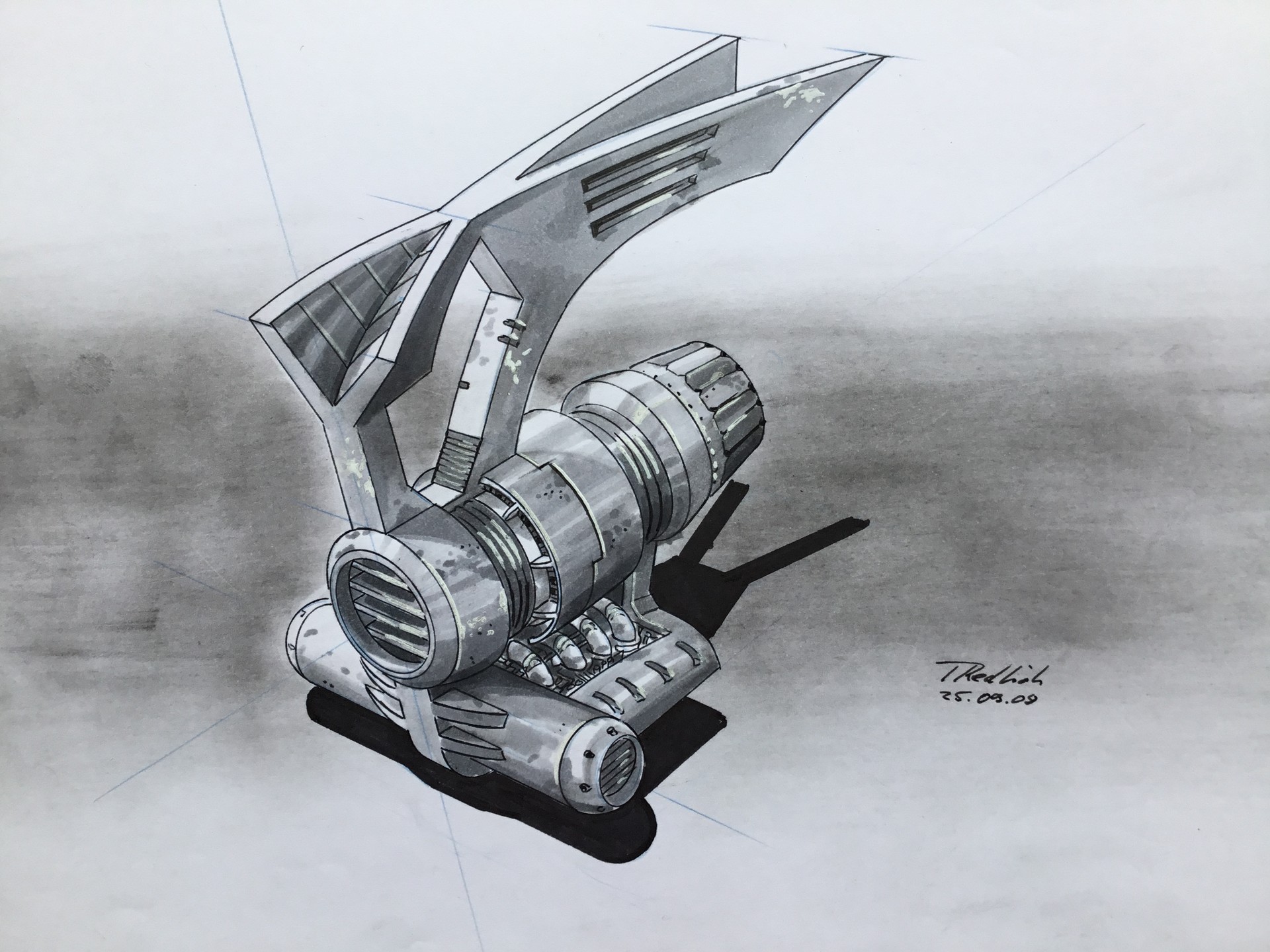 ArtStation - Old sketches with traditional drawing technique