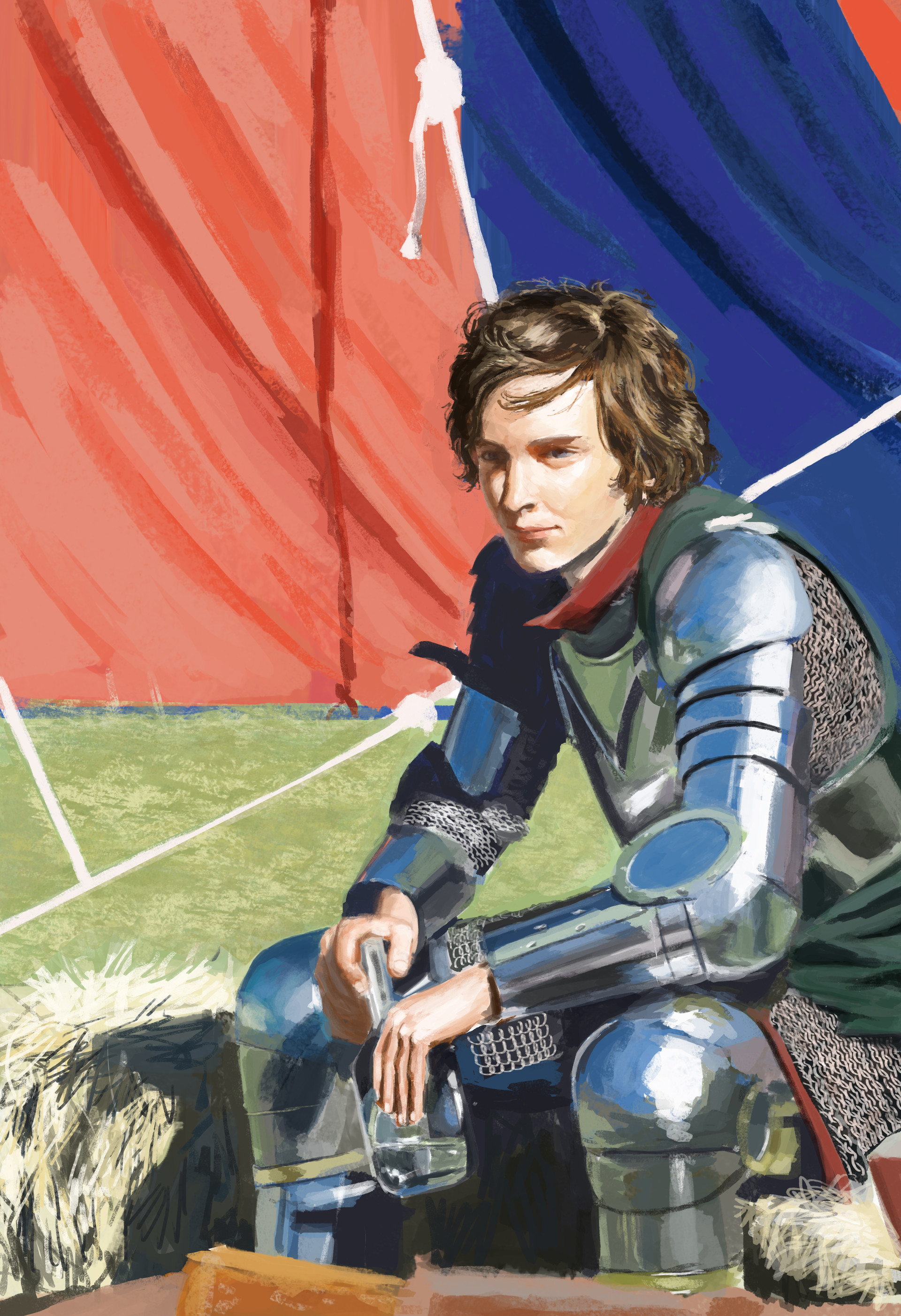 ArtStation - Week 9 the young Knight