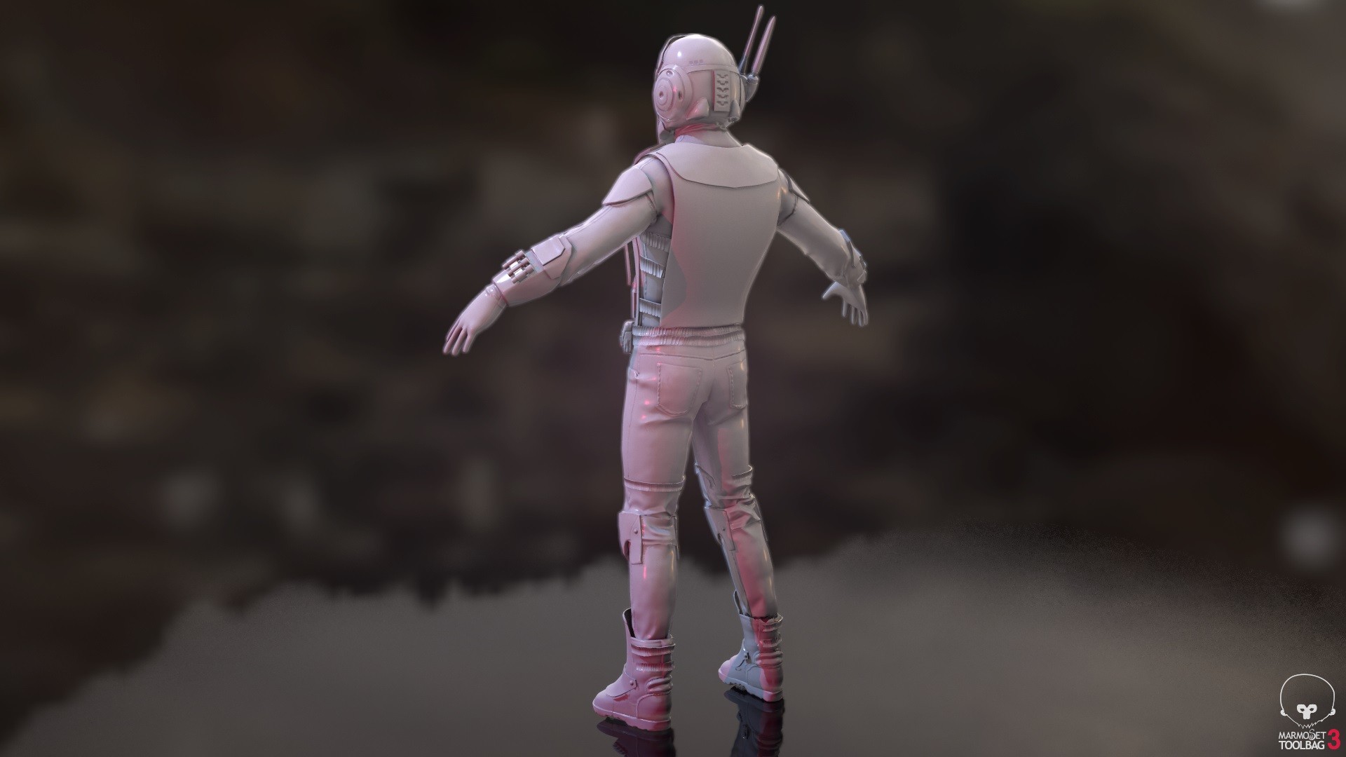 3D Artist Pablo Garcia - Mandalorian Armor Normal Maps and AO