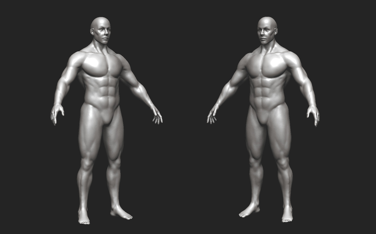 ArtStation - Male Base Mesh
