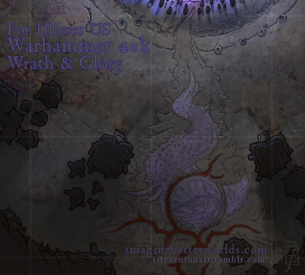 John Stevenson - Chaos Temple for Ulisses US - Warhammer 40k Wrath & Glory