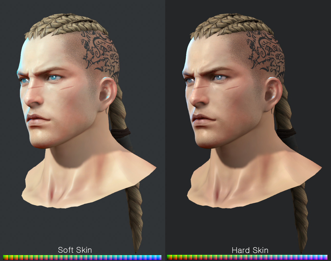 ArtStation - Skin shading for mobile 101 (WIP)