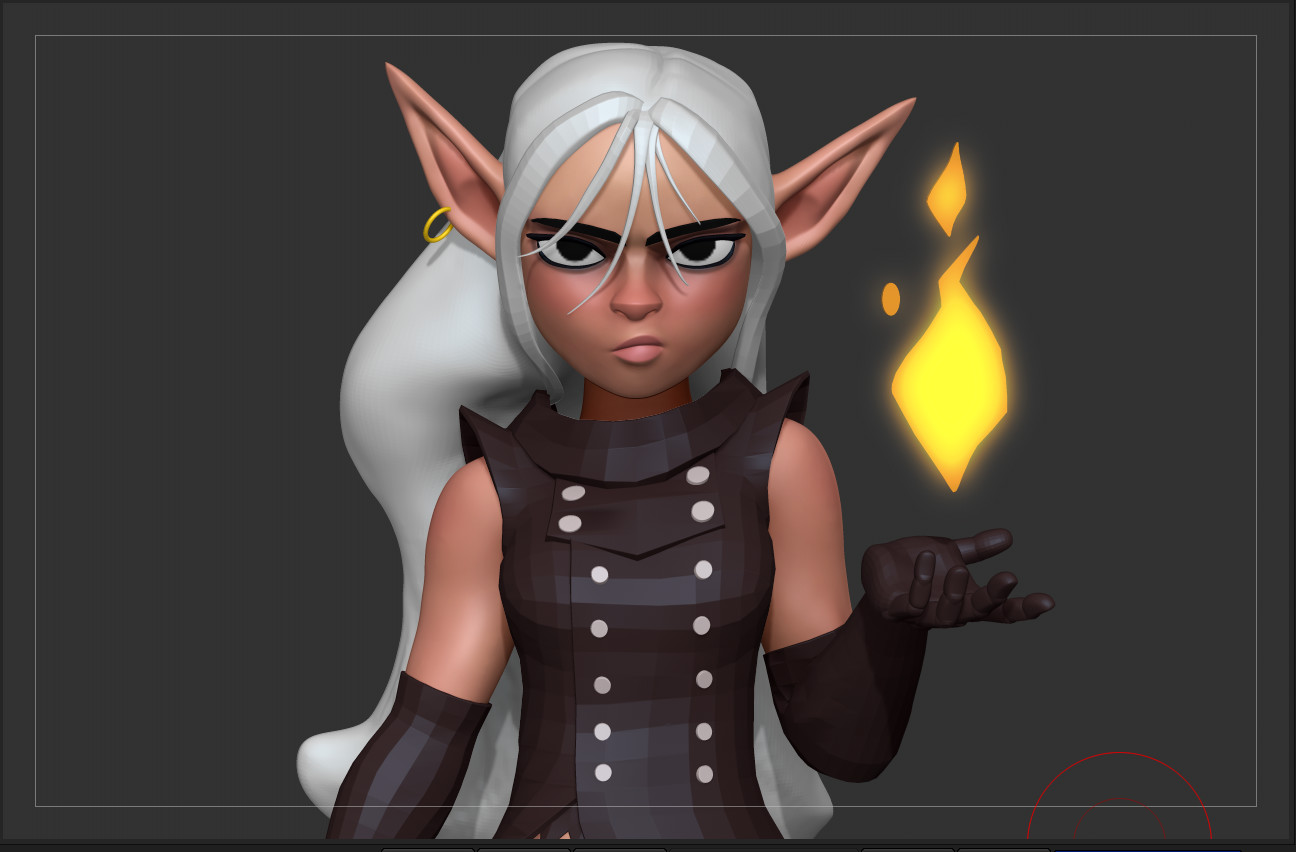 ArtStation - Elf Witch