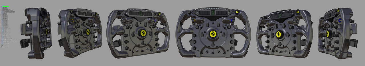 Djordje Jovanovic - CATIA: F1 Steering Wheel.