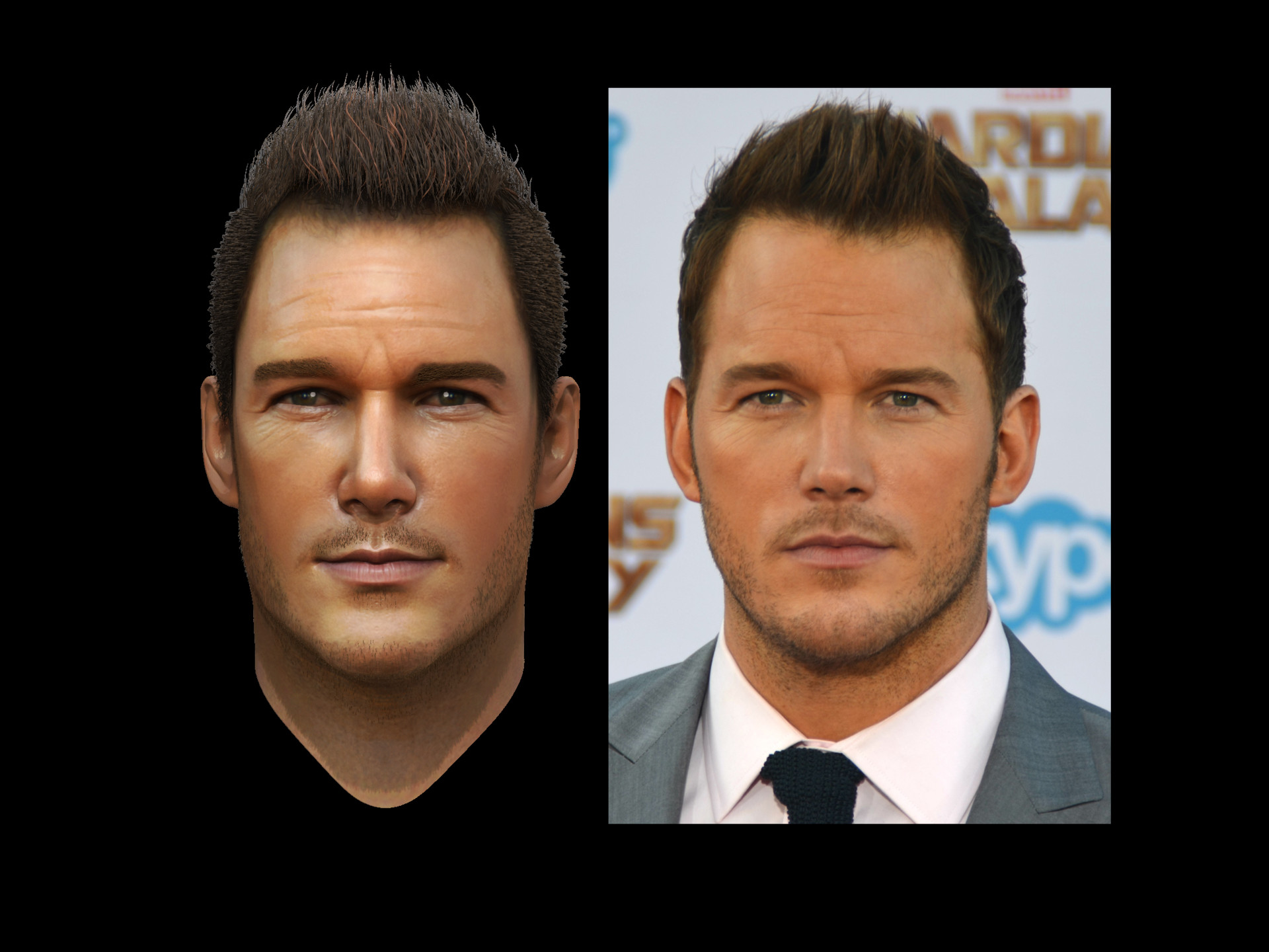 ArtStation - Chris Pratt Likeness