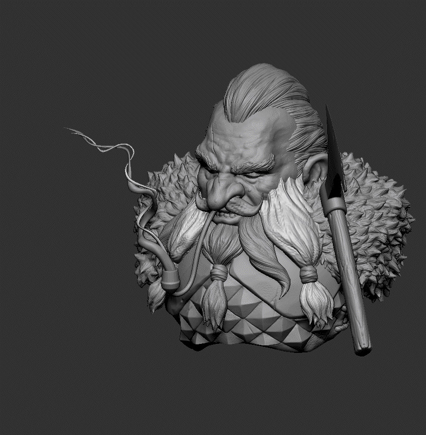 ArtStation - Dwarf gif