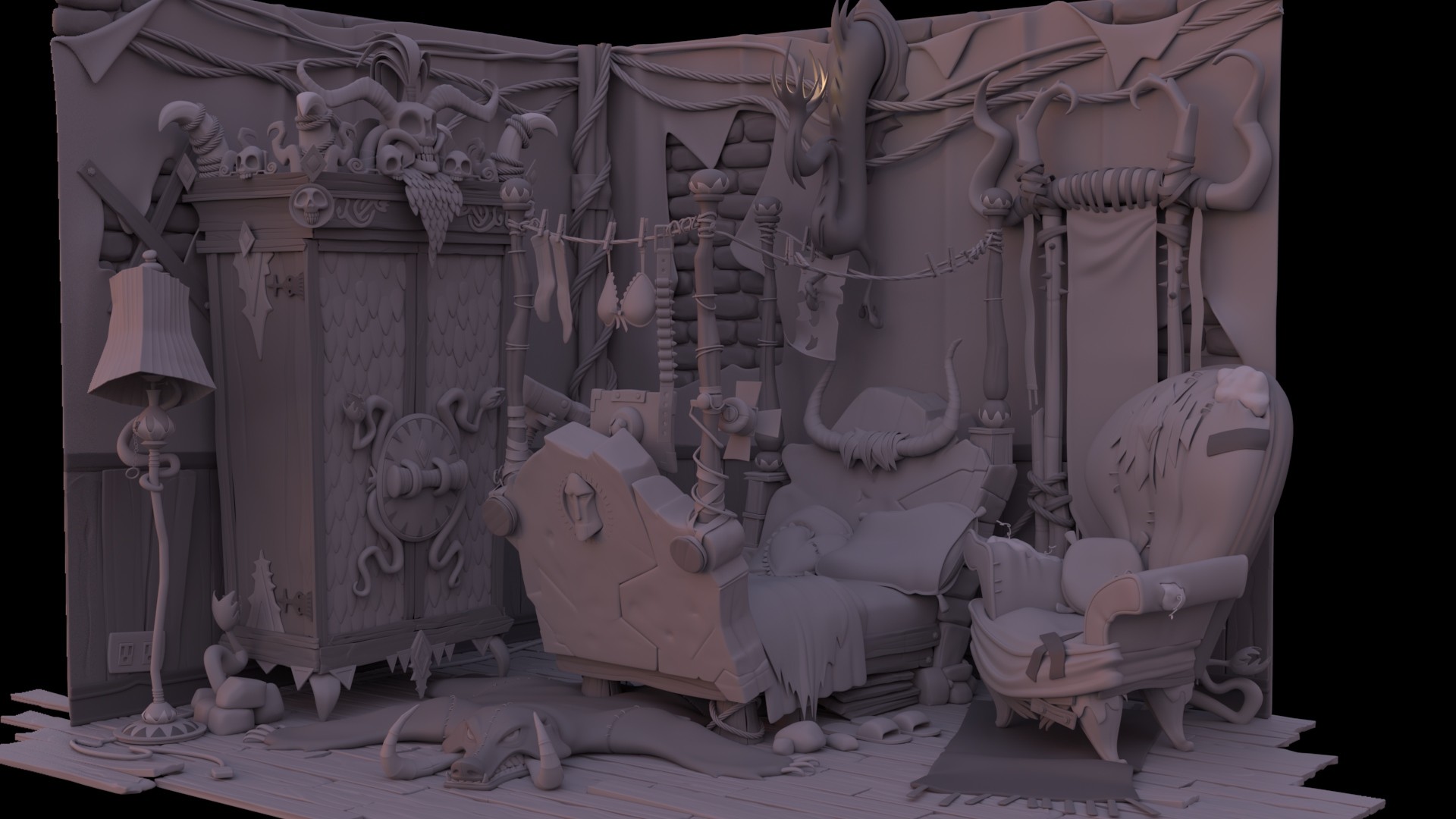 ArtStation - WIP ROOM