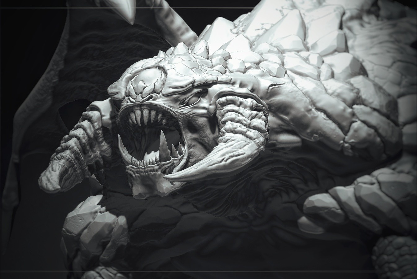 ArtStation - ROSHAN DOTA2 cinematic EPICENTER