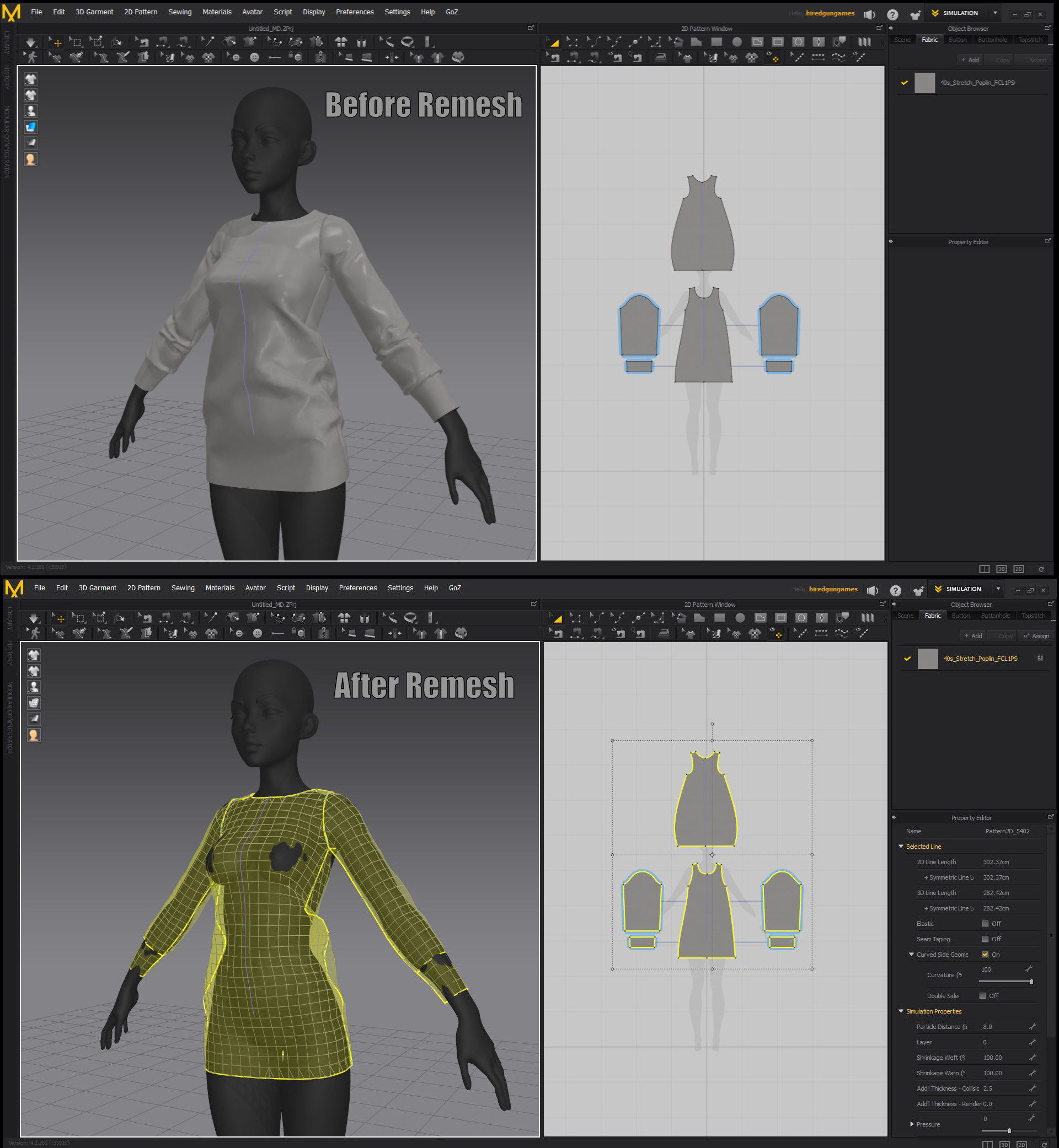 ArtStation - Marvelous Designer 8 New features Testing