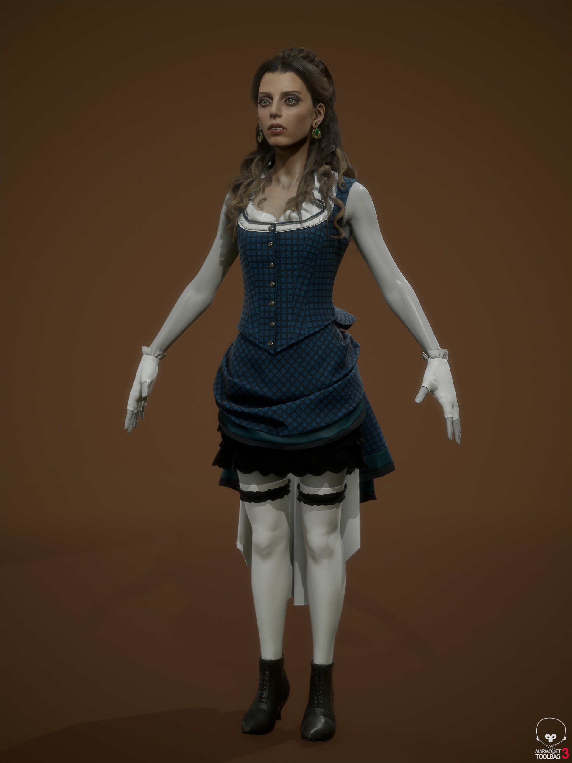 ArtStation - Clementine - Time to texture this!