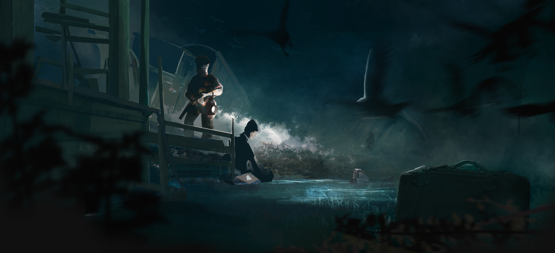 ArtStation - #LND 004 / 005 night hunter