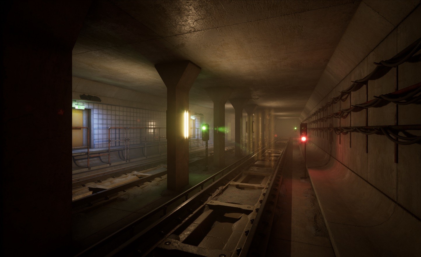 ArtStation - Subway Remake, Progress Update 6