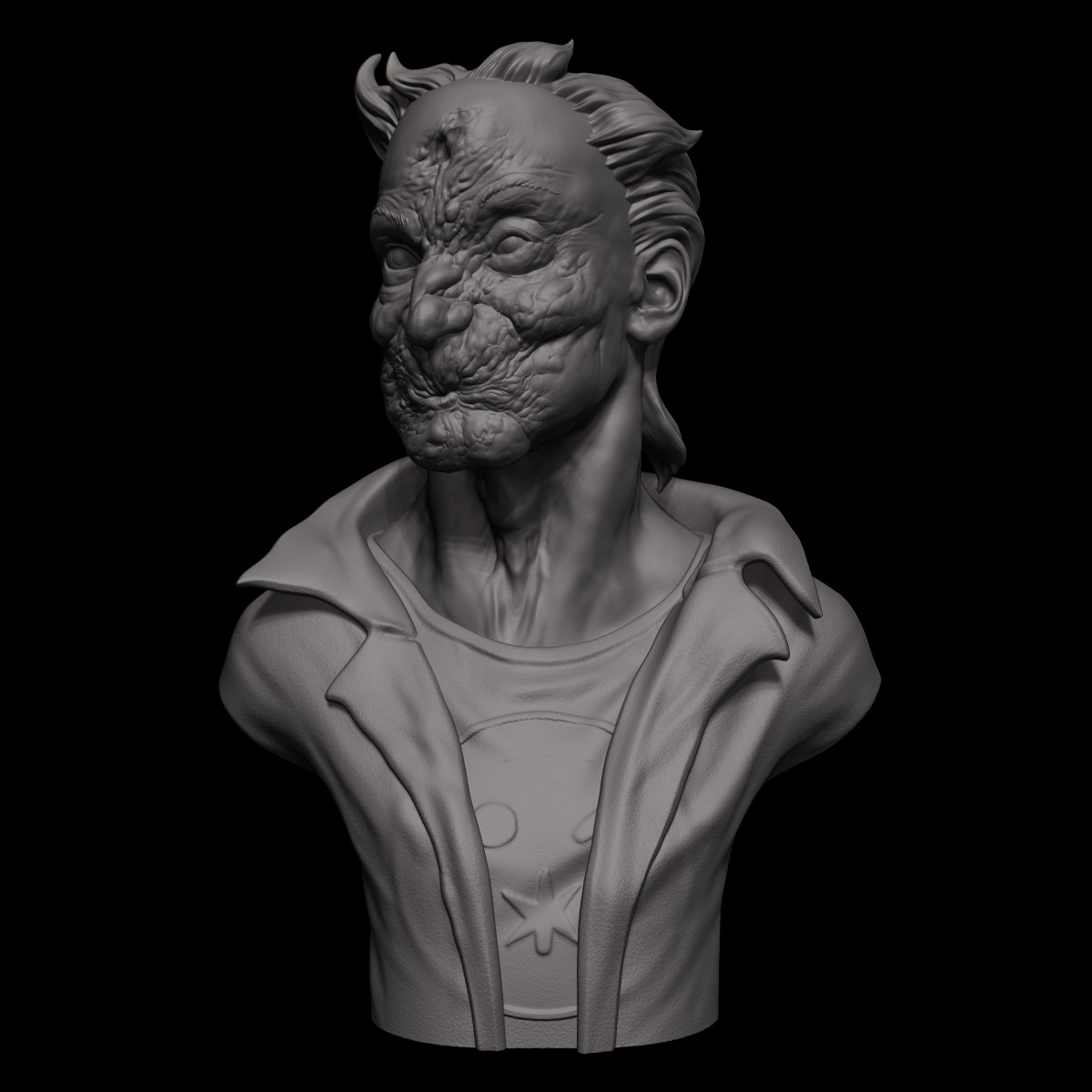 ArtStation - Arseface bust model!