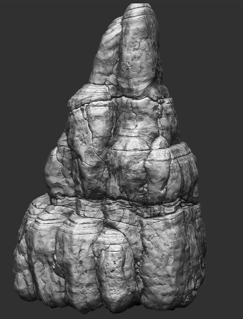 Amir Abdaoui - Procedural Rocks done in Houdini