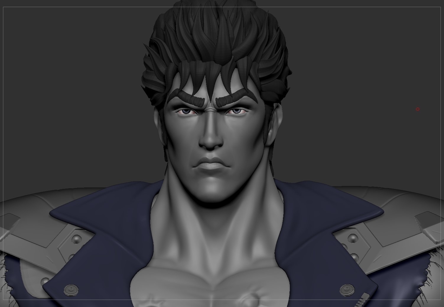 ArtStation - Ken Shiro in wip..