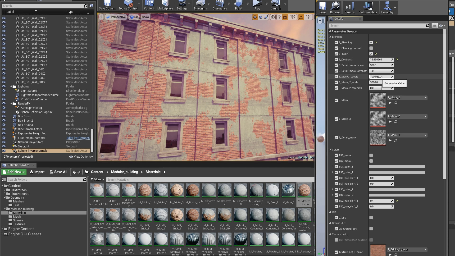 ArtStation - Blending two texture sets on master material in Unreal ...