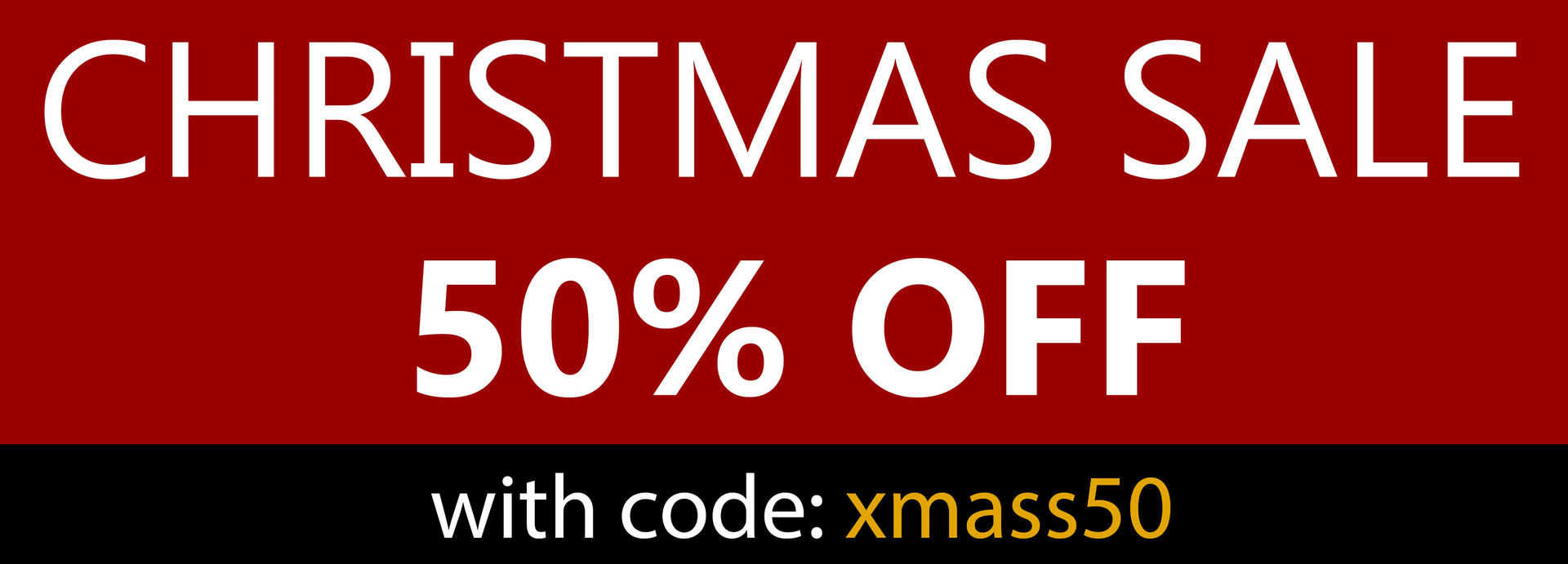 ArtStation - Christmas Sale - 50% OFF EVERYTHING!