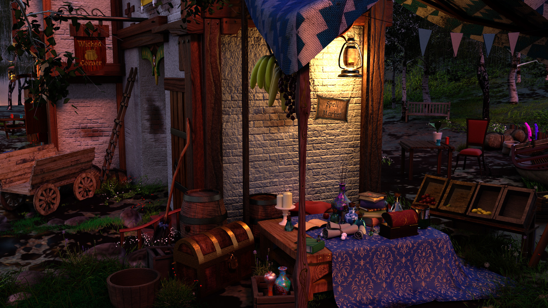 Olga Rudi - Wicked House Texturing (Final)