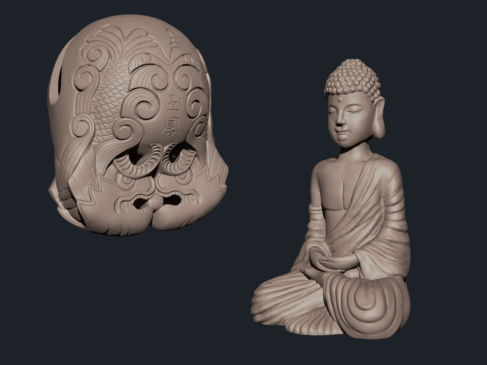 Ryan Trimble - 3D Modeler | Digital Artist | Developer - Buddhist ...
